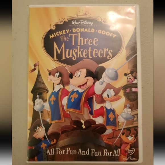 Media | The Three Musketeers Dvd | Poshmark